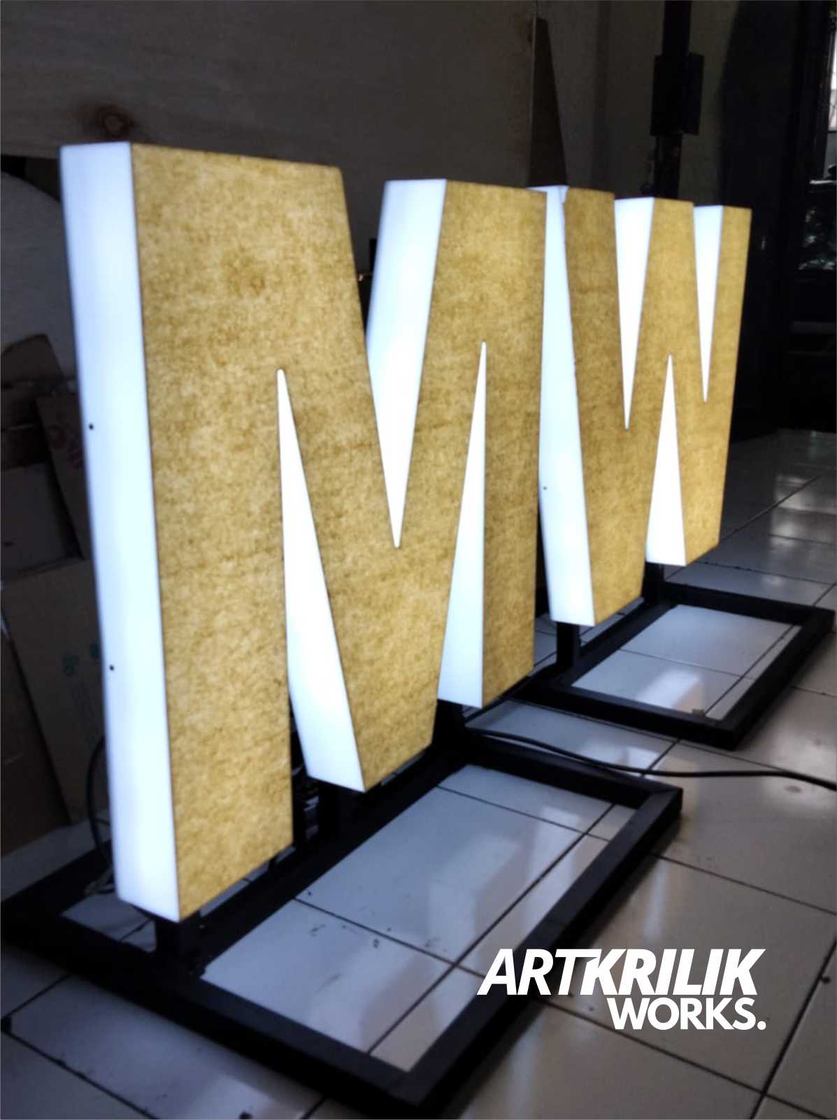 Pembuatan Huruf Timbul Bandung - Artkrilik.com